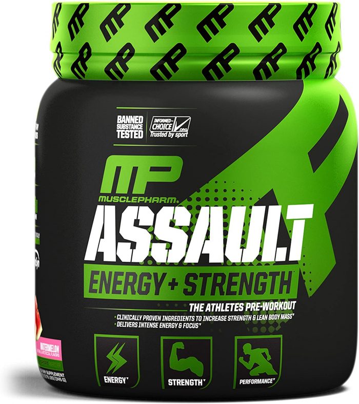 MusclePharm Assault Pre-Workout Review & Dosages